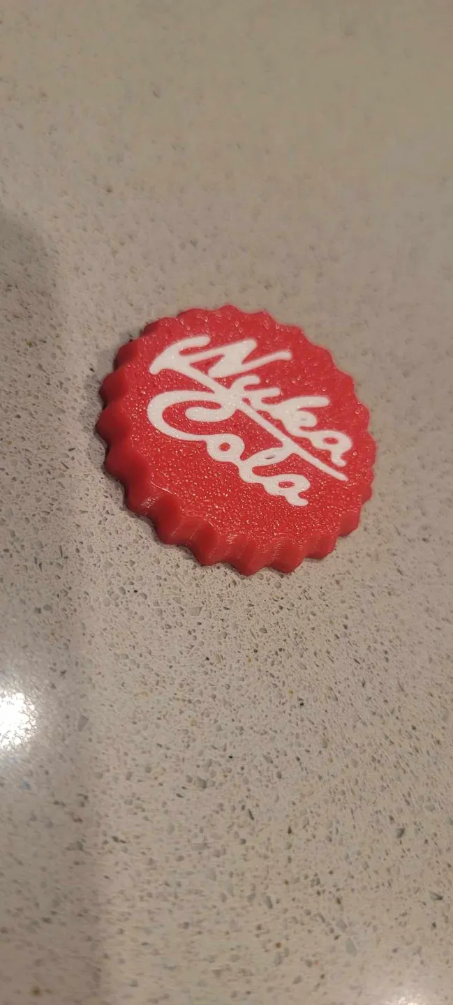 Nuka-Cola Fridge Magnet - Fallout by bloodVixenMakerWorld: Download ...