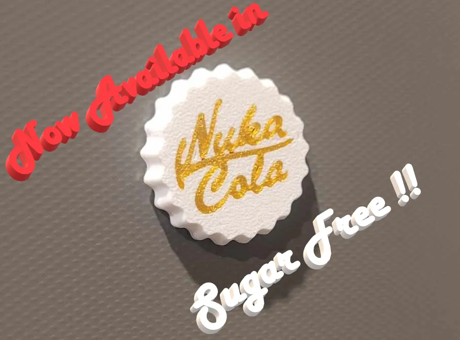 Nuka-Cola Fridge Magnet - Fallout by bloodVixenMakerWorld: Download ...