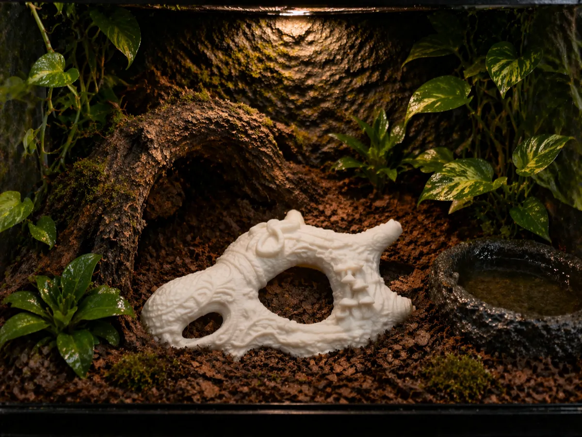 Cubone Inspired Skull Hide for Reptile Spider - Free 3D Print Model ...