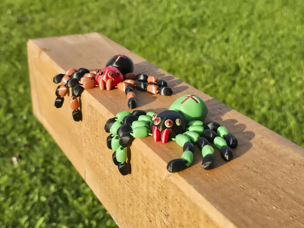 Articulated Spider - Creepy & Fun Desk Buddy! by Mr_Andre MakerWorld ...