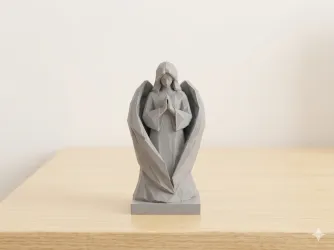 ANGEL STATUE - Free 3D Print Model - MakerWorld