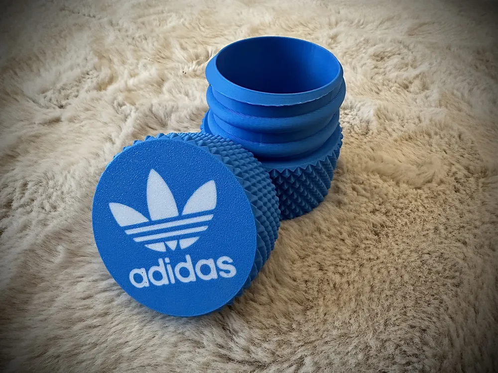 Adidas Threaded Container by Zap 3D MakerWorld: Download Free 3D Models