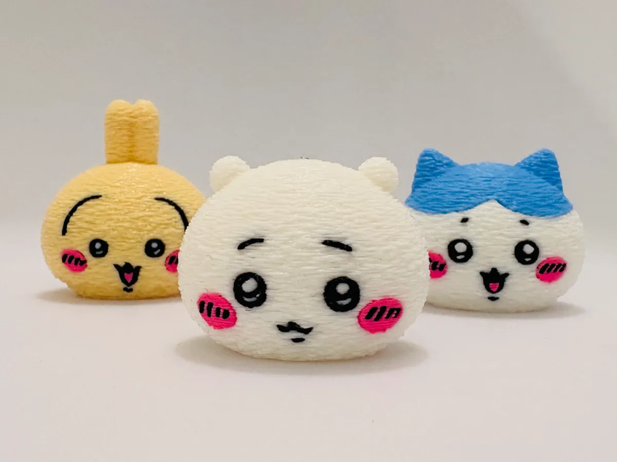 Chiikawa 钥匙扣 – 2种变体 (指偶) 来自 Bruce Design MakerWorld：免费下载 3D 模型