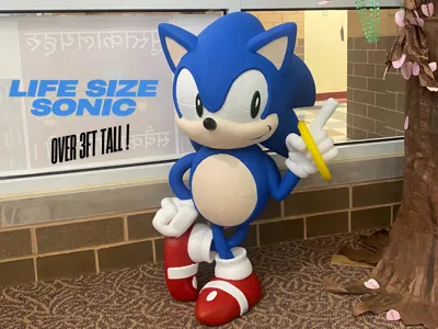 Sonic - Life Size! by Type1Printing - MakerWorld