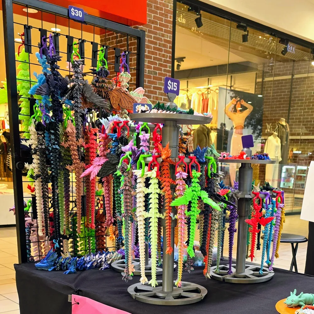 Rotating Dragon & Gen Merch Display Stand by RandomTangents 3D ...