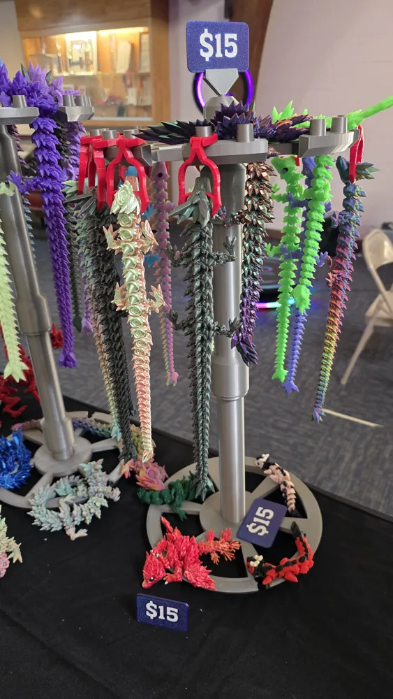 Rotating Dragon & Gen Merch Display Stand by RandomTangents 3D ...