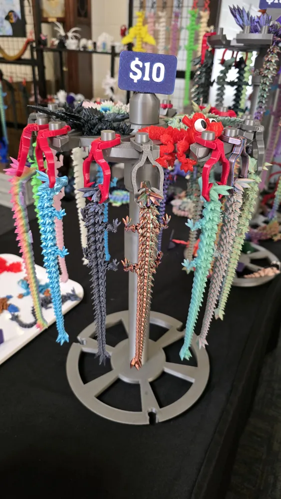 Rotating Dragon & Gen Merch Display Stand by RandomTangents 3D ...