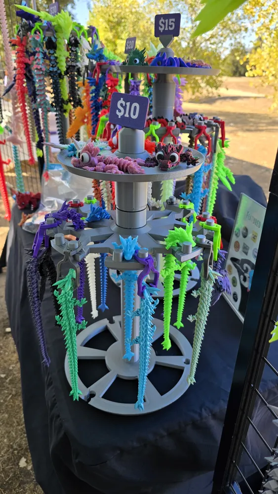 Rotating Dragon & Gen Merch Display Stand by RandomTangents 3D ...