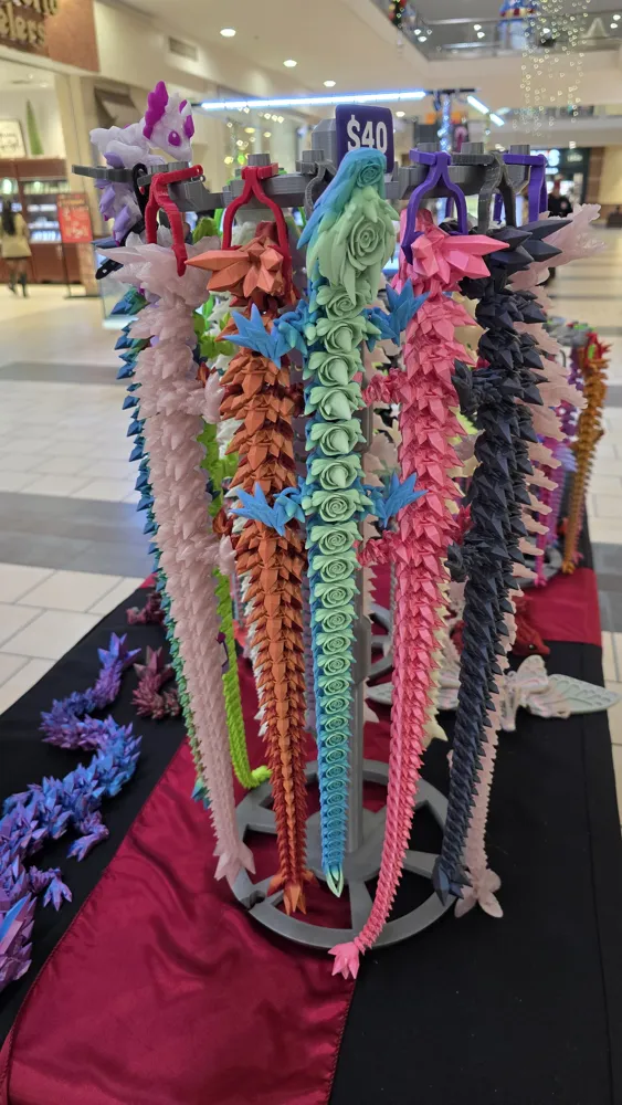 Rotating Dragon & Gen Merch Display Stand by RandomTangents 3D ...