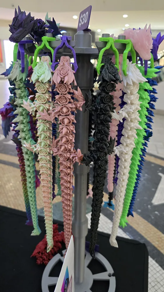 Rotating Dragon & Gen Merch Display Stand by RandomTangents 3D ...