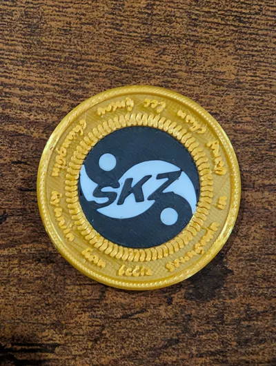 Stray Kids Karma Coin - Free 3D Print Model - MakerWorld