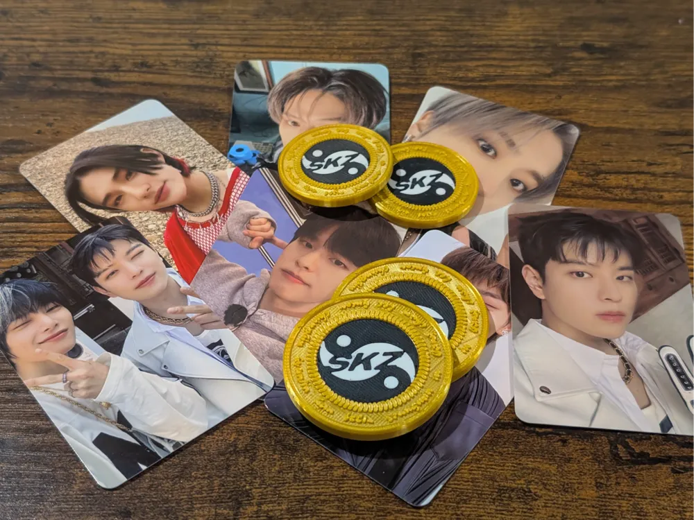 Stray Kids Karma Coin by World of Yi San MakerWorld: Download Free 3D Models