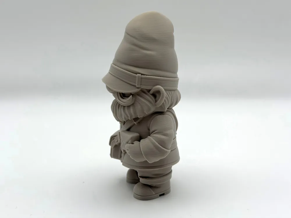 Garden Gnome Mailman - Free 3D Print Model - MakerWorld