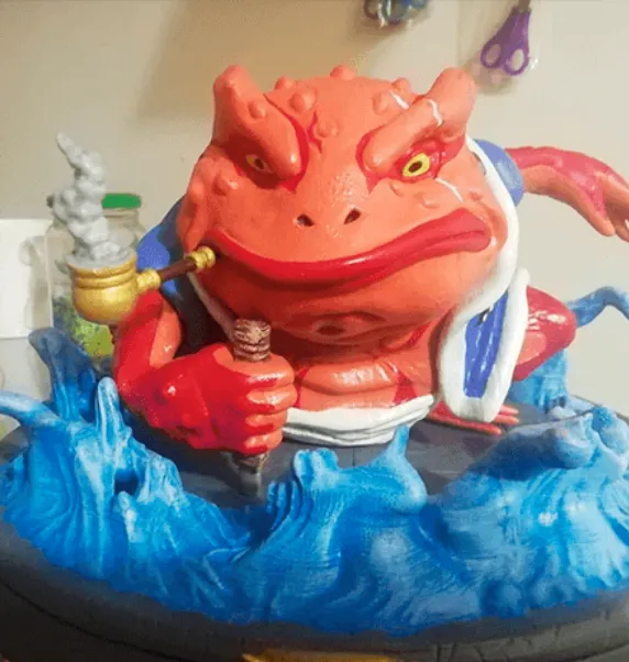 Jiraiya & Gamabunta - Free 3D Print Model - MakerWorld