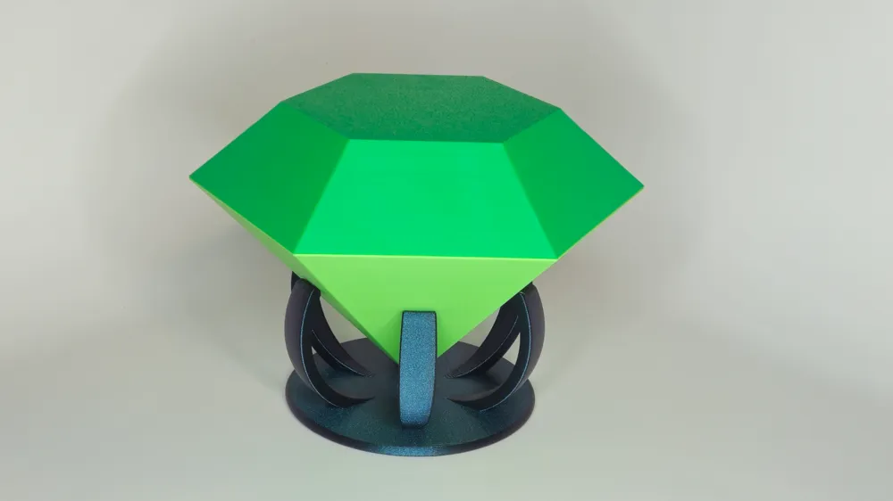 Master Emerald Container with Stand - Free 3D Print Model - MakerWorld