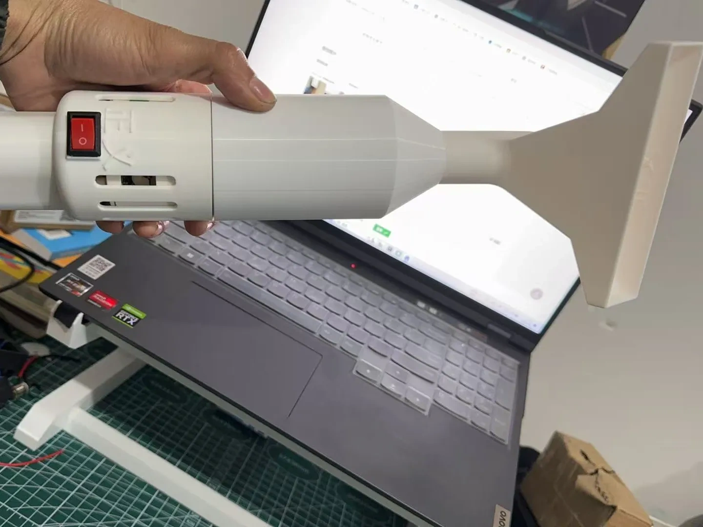 First-generation handheld vacuum cleaner, improved and optimized ...