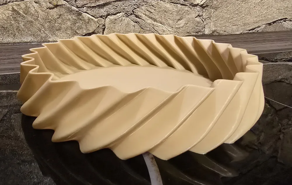 Helix Flow Schale - Deko Schale - Schale – Kostenloses 3D-Druckmodell ...