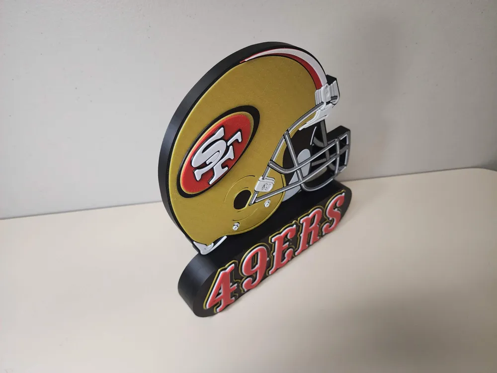 San Francisco 49ers Wall or Desk Display by briankstan MakerWorld ...