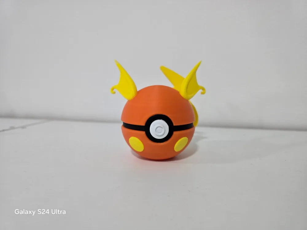 #0026 Raichu Pokéball - Multiparts by 3D Girl MakerWorld: Download Free ...