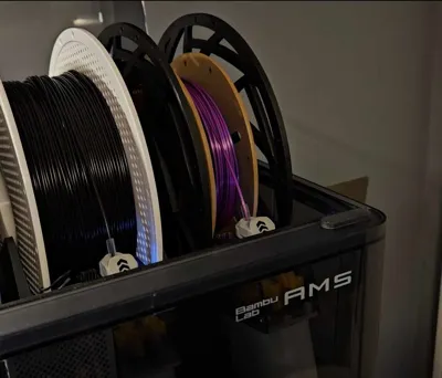 Small spool AMS adapter / For respool by jf-villemure - MakerWorld