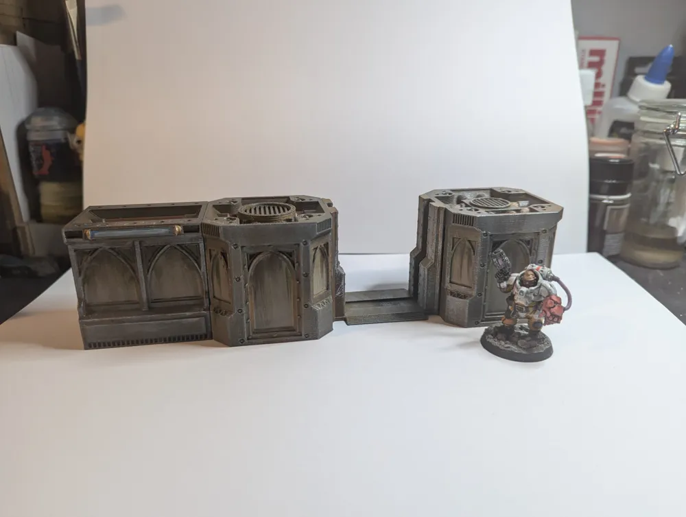 Hive City Walls and Doors - Free 3D Print Model - MakerWorld