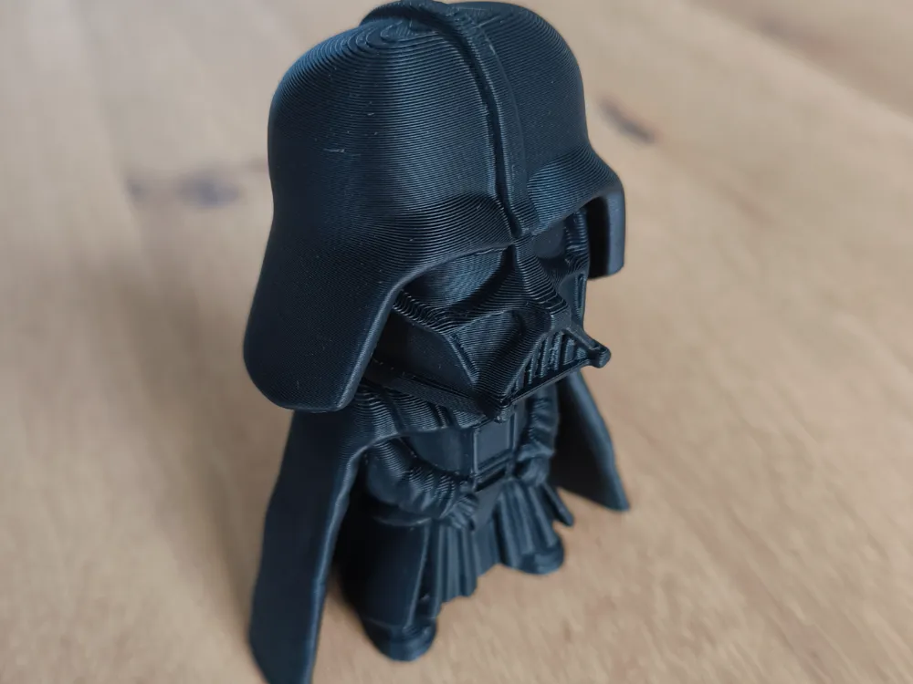 Darth Vader Spring Head Figurine - Free 3D Print Model - MakerWorld