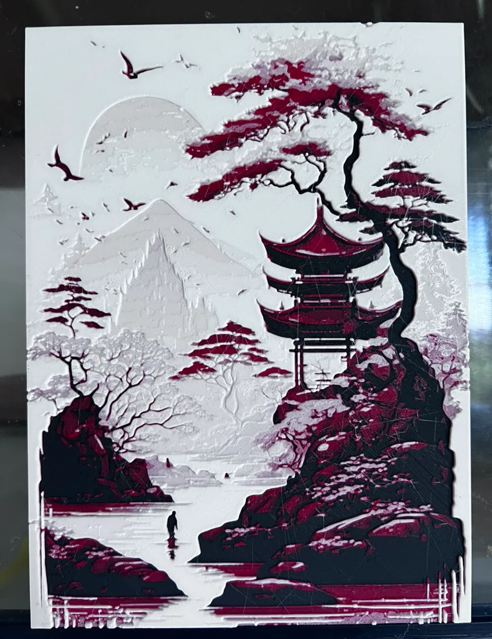 Landscape japan hueforge by Mysstra hueforge 3Dart MakerWorld: Download ...