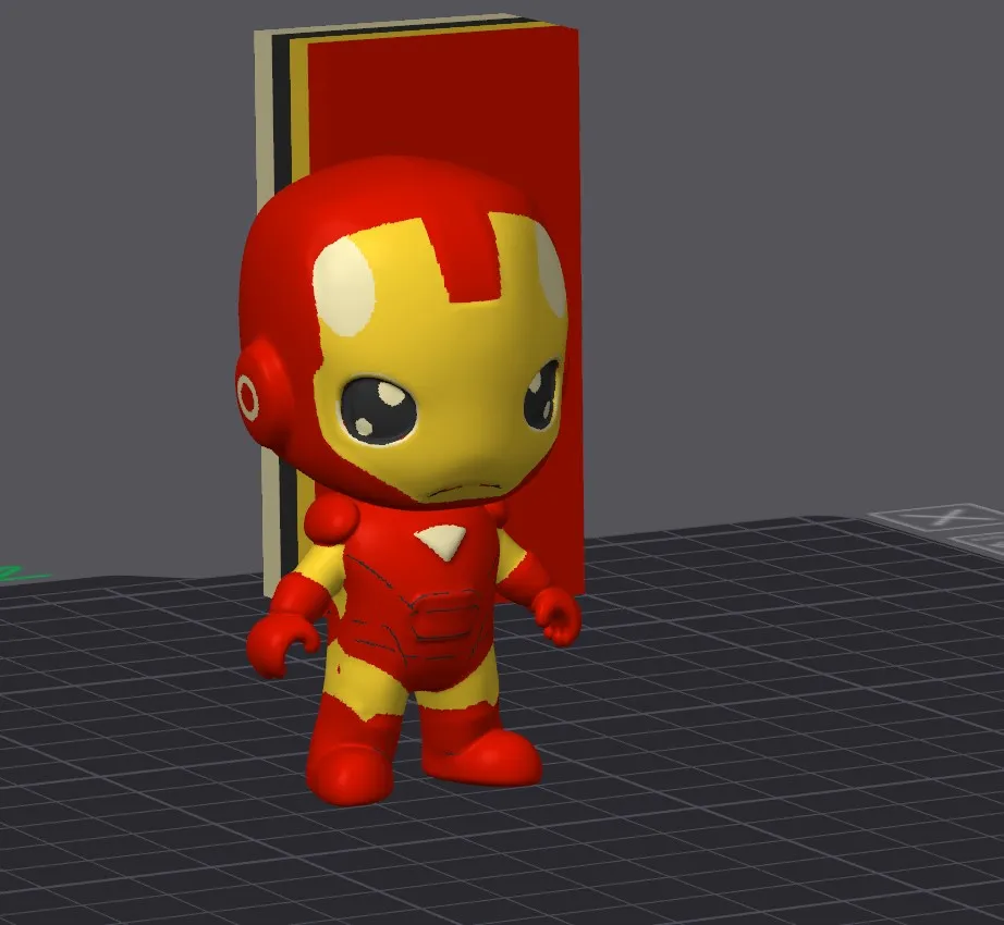 Iron-Man-Figur im Vollkörper-POP-Stil von smigi - MakerWorld