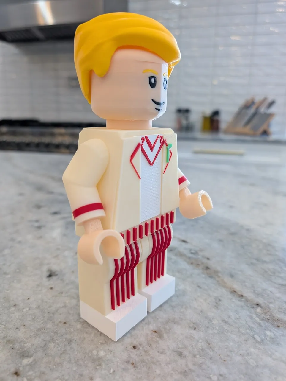 5th Doctor - Brick Figure 500% Doctor Who - Free 3D Print Model ...