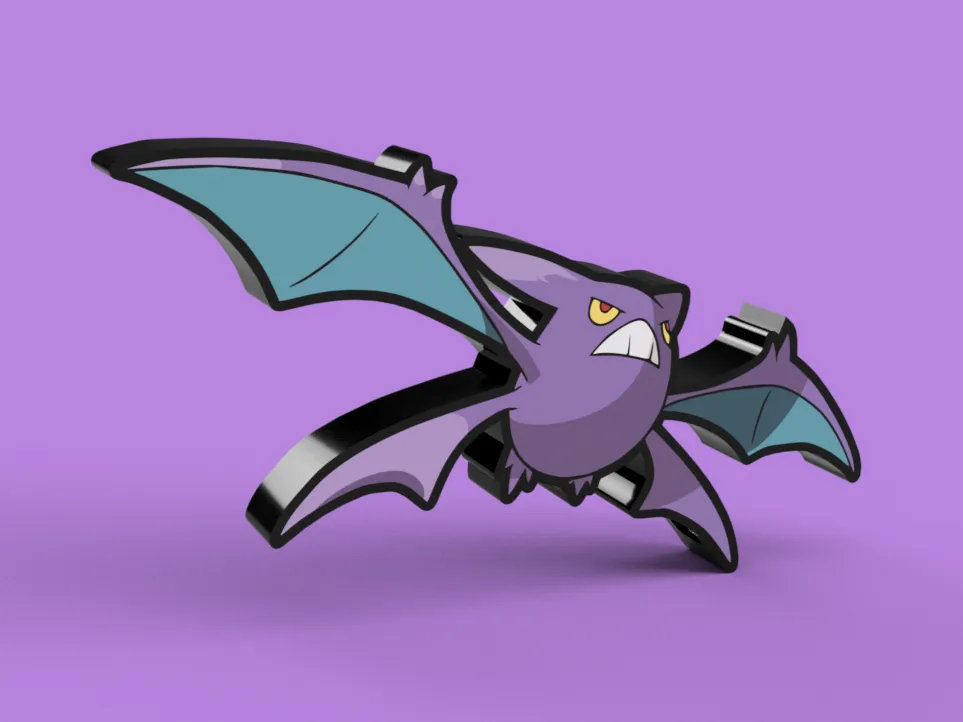 Crobat Lightbox by Sitsero - MakerWorld