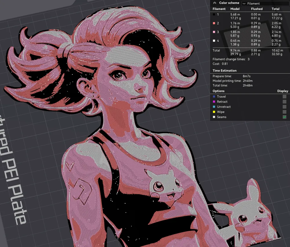 2D Artwork : The Trainer (Pokemon Fan Art) by StatusD112 - MakerWorld