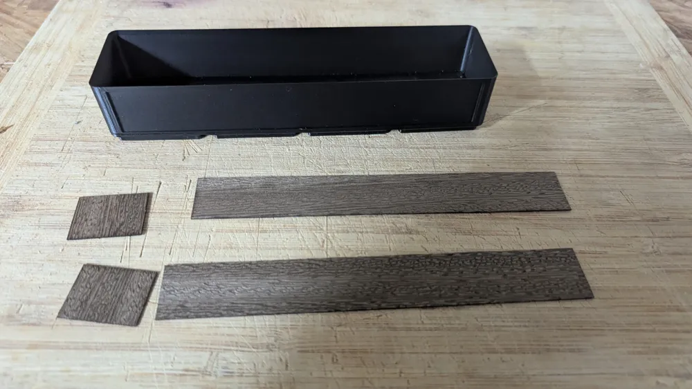 Gridfinity Wood Veneer Inlay Bin - Free 3D Print Model - MakerWorld