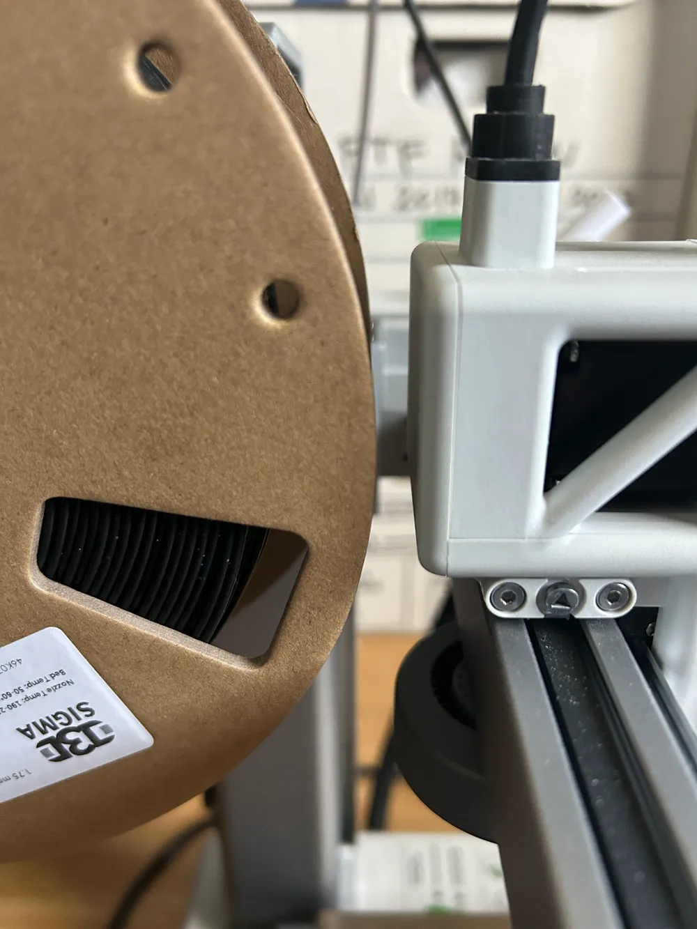 A1 Mini Top Mount Spool Holder and Carry Handle by jordan7831 - MakerWorld