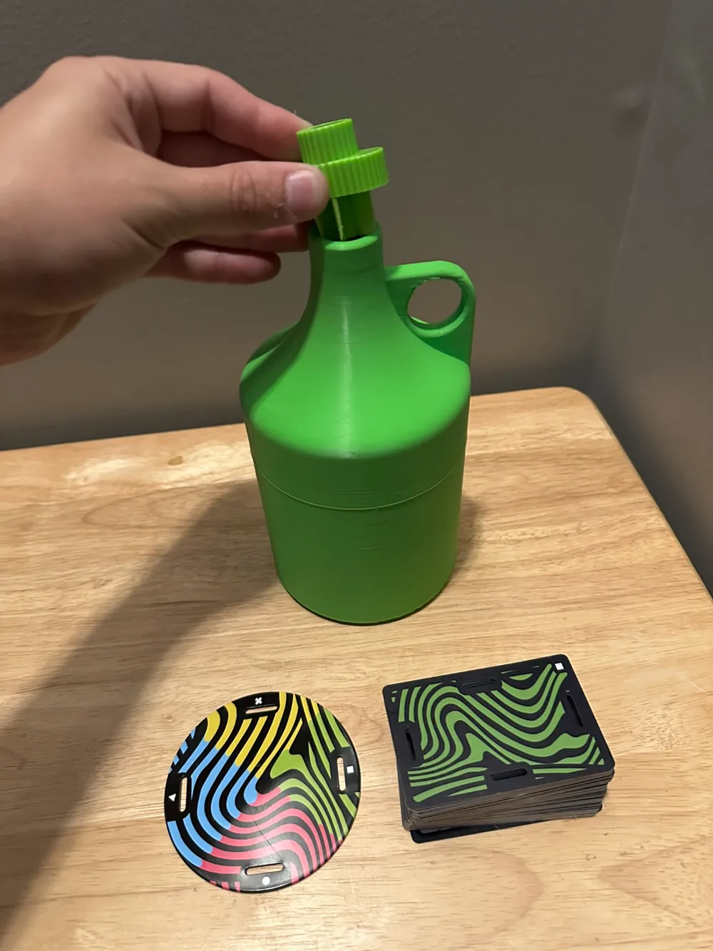 Cards Vs Gravity Bottle/Storage Container by TAZ023 - MakerWorld