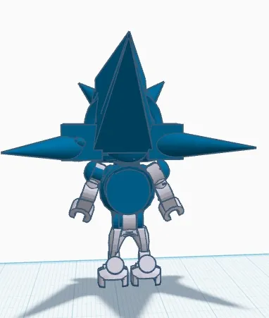 brick Rocket Metal Sonic by metal S MakerWorld: Download Free 3D Models