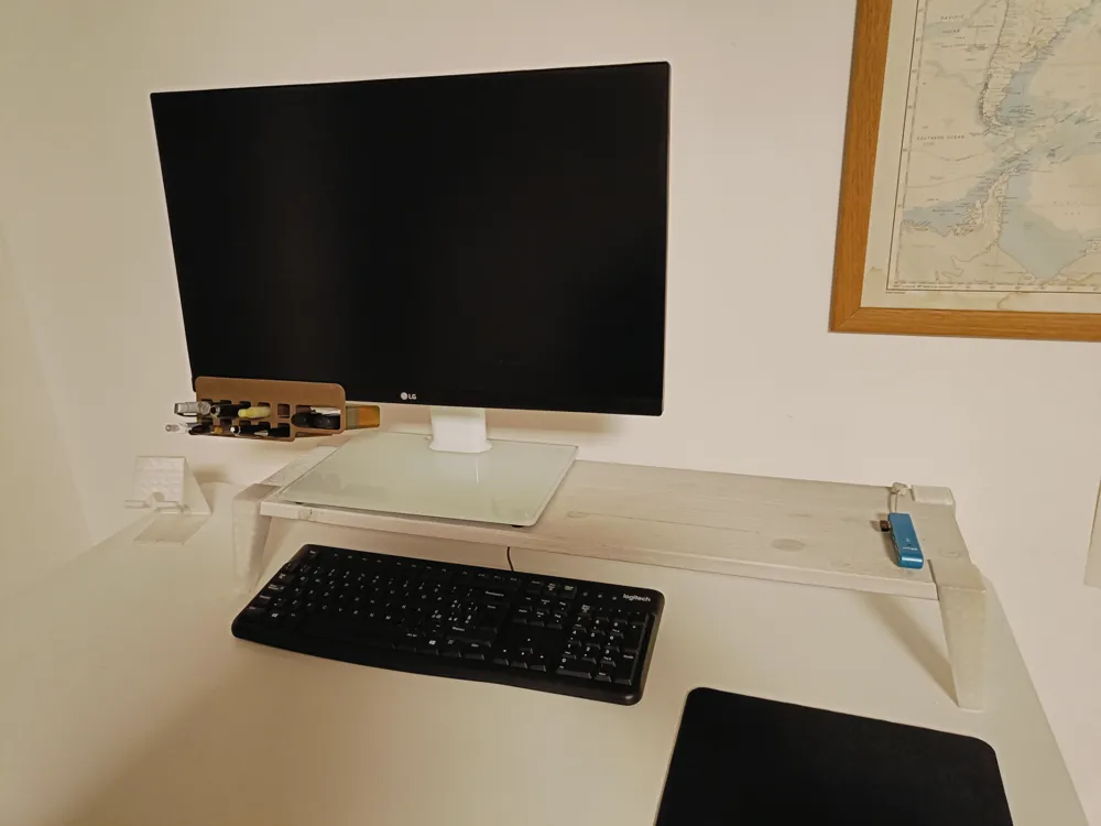 Simple Monitor Riser Legs by ervitto - MakerWorld