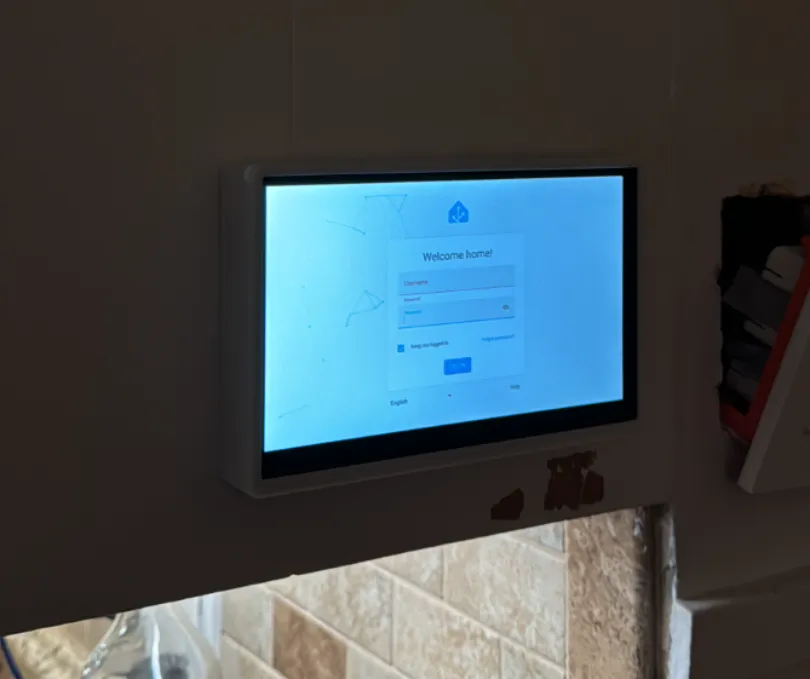 7 Inch Pi Touch Screen Display Wall Mount Case by JEDMakerWorld ...