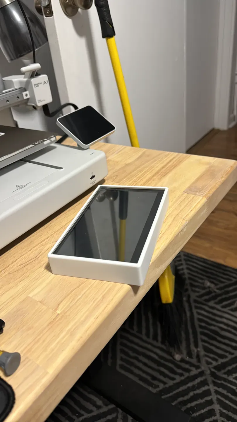 7 Inch Pi Touch Screen Display Wall Mount Case by JEDMakerWorld ...