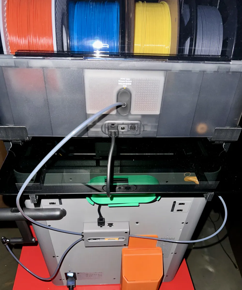 P2S AMS2 Pro Combo 线缆支架 来自 Chaq MakerWorld：免费下载 3D 模型