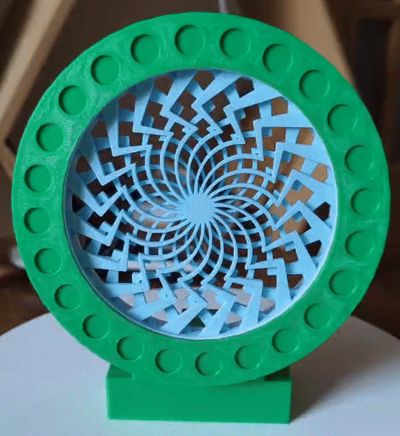 Ring Gears Illusion by bionicmachinarium MakerWorld: Download Free 3D Models