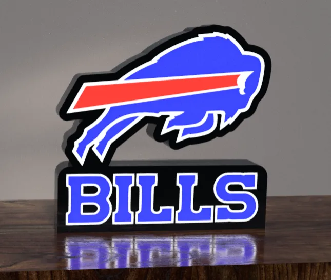 Buffalo Bill LED Lightbox by MFDesigns3D - MakerWorld