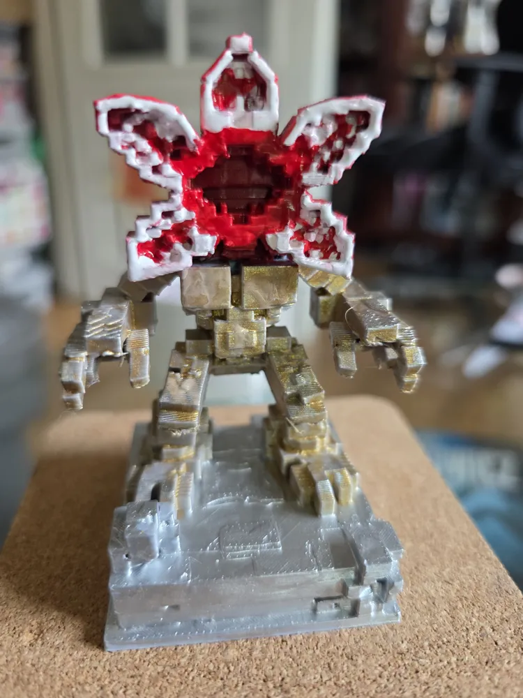 Demogorgon Minecraft - Free 3D Print Model - MakerWorld