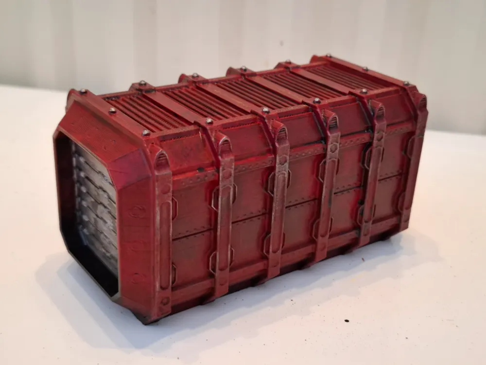 40k Shipping Container Remixed by PCEK MakerWorld: Download Free 3D Models