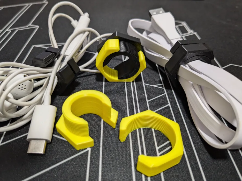 Cable Organising Clip organiser by Jimmy Clarke - MakerWorld