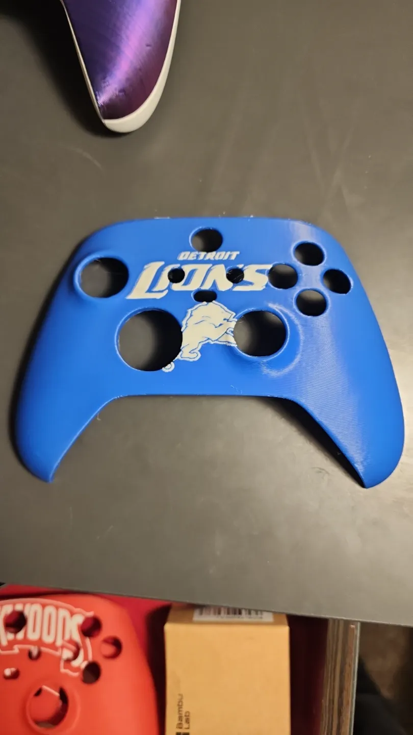 Detroit Lions Xbox Controller Faceplate by Print3DEdition MakerWorld ...