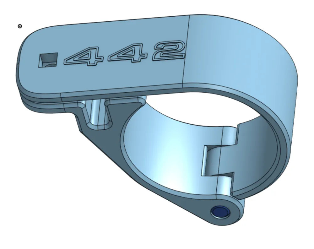 1968-1972 Oldsmobile cutlass water hose clamp by Folek MakerWorld ...