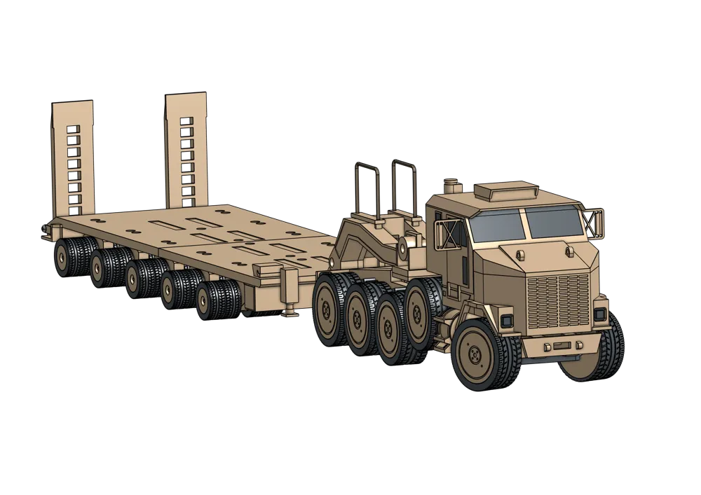 1:40 RC M1070 HET | CyberBrick - Free 3D Print Model - MakerWorld
