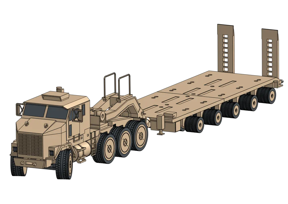 1:40 RC M1070 HET | CyberBrick - Free 3D Print Model - MakerWorld