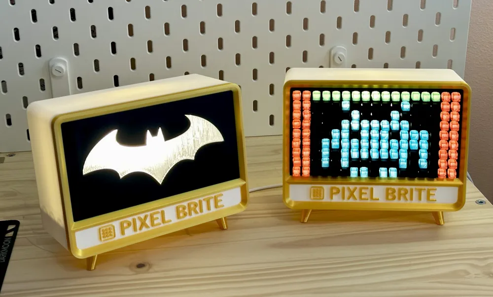 Pixel Brite – Snap-Together Retro Pixel Display by 5er MakerWorld ...