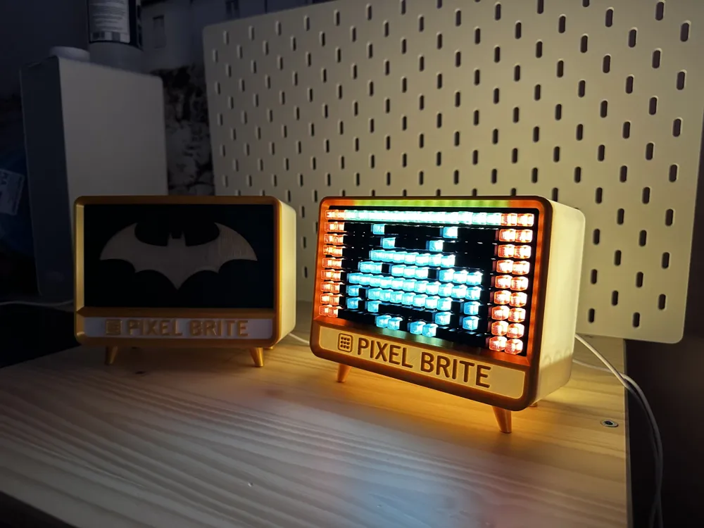 Pixel Brite – Snap-Together Retro Pixel Display by 5er MakerWorld ...